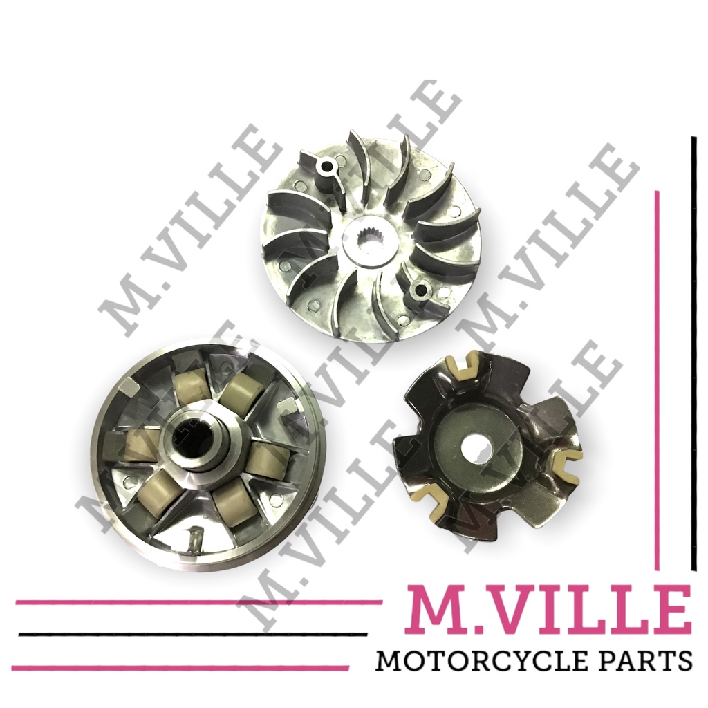 Pulley drive set for Kymco super 8 RUSI GALA MOTORSTAR EASY RIDE ...
