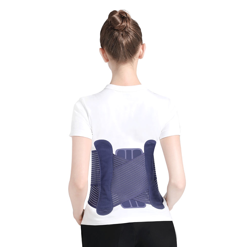Spine Correct Belt Adjustable Back Belt Lumbar Support Protection Guard ...