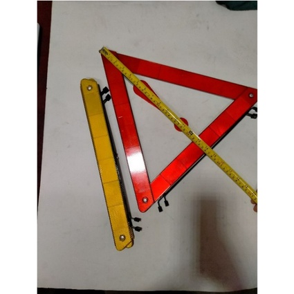 warning device signage car early reflective triangle car safety warning ...