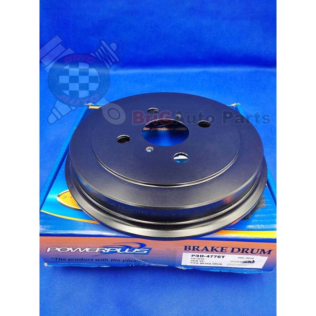 Vios Robin 2003-2006 Brake Drum PBD-4776T Rear SOLD PER PIECE | Shopee ...