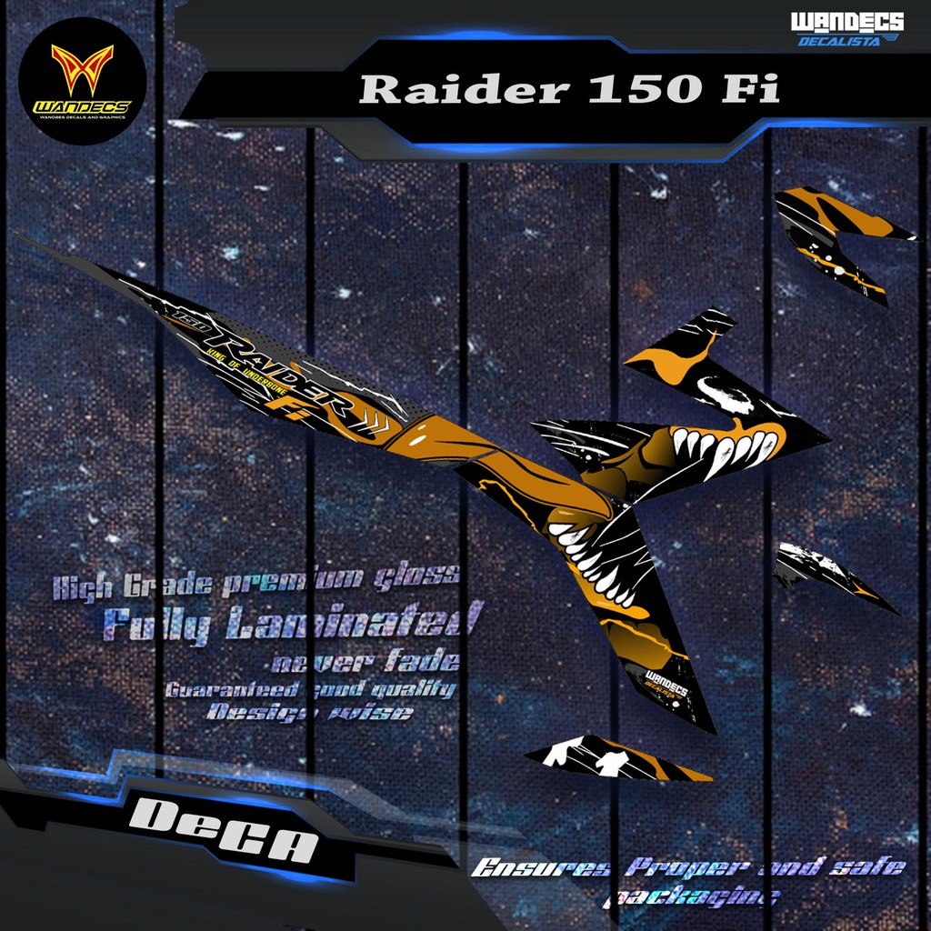 Raider 150 Fi Decals Venom Design | Shopee Philippines