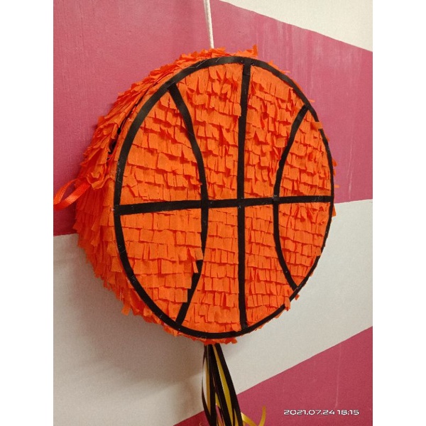 ballpiñata For basketball theme party pull string type/hila | Shopee ...