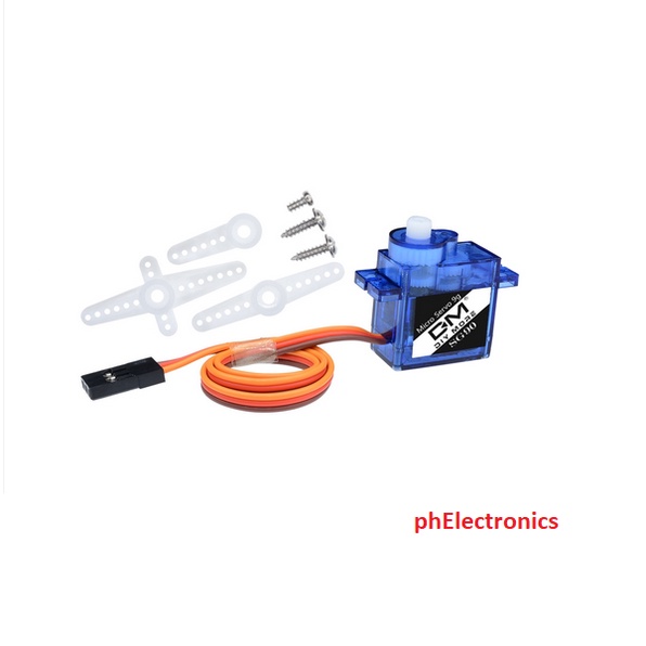 SG90 servo motor 9g 1.6KG Servo MG90S arduino projects automation ...