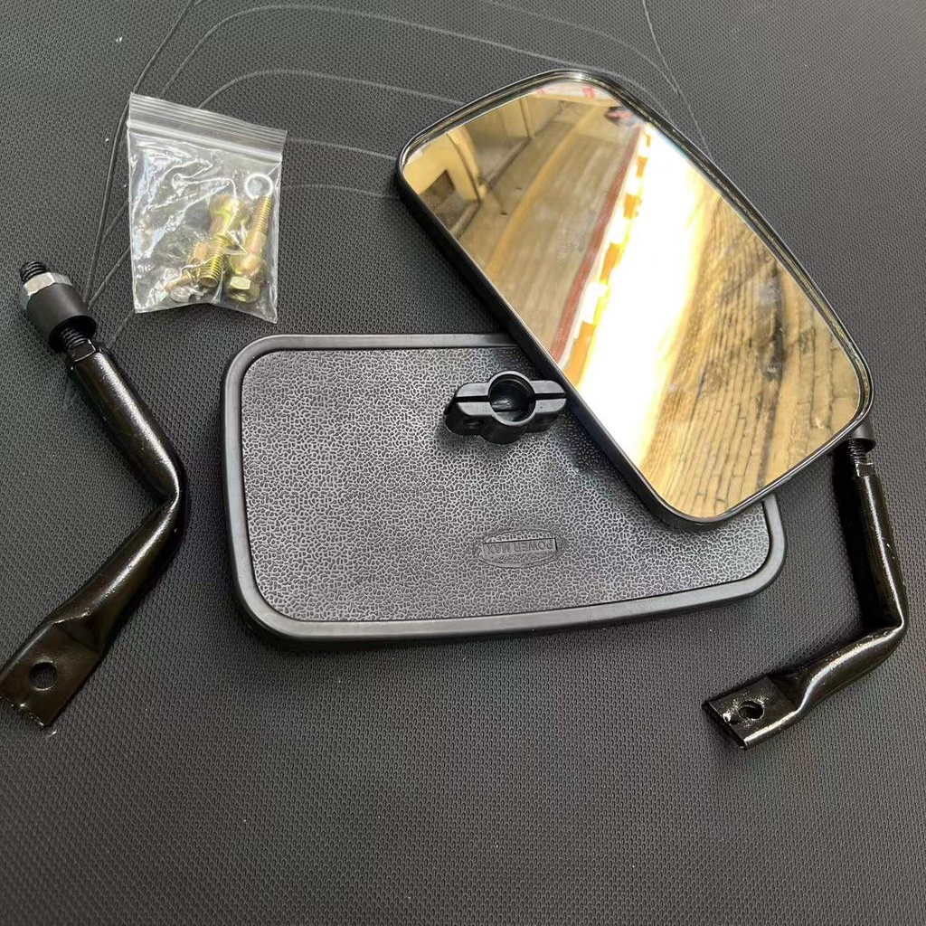 Side mirror for bajaj Re with bracket or without bracket | Shopee ...