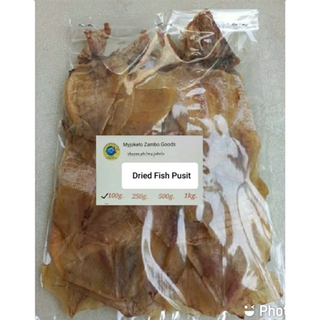 Dried Squid/ Pusit Malapad 100g | Shopee Philippines