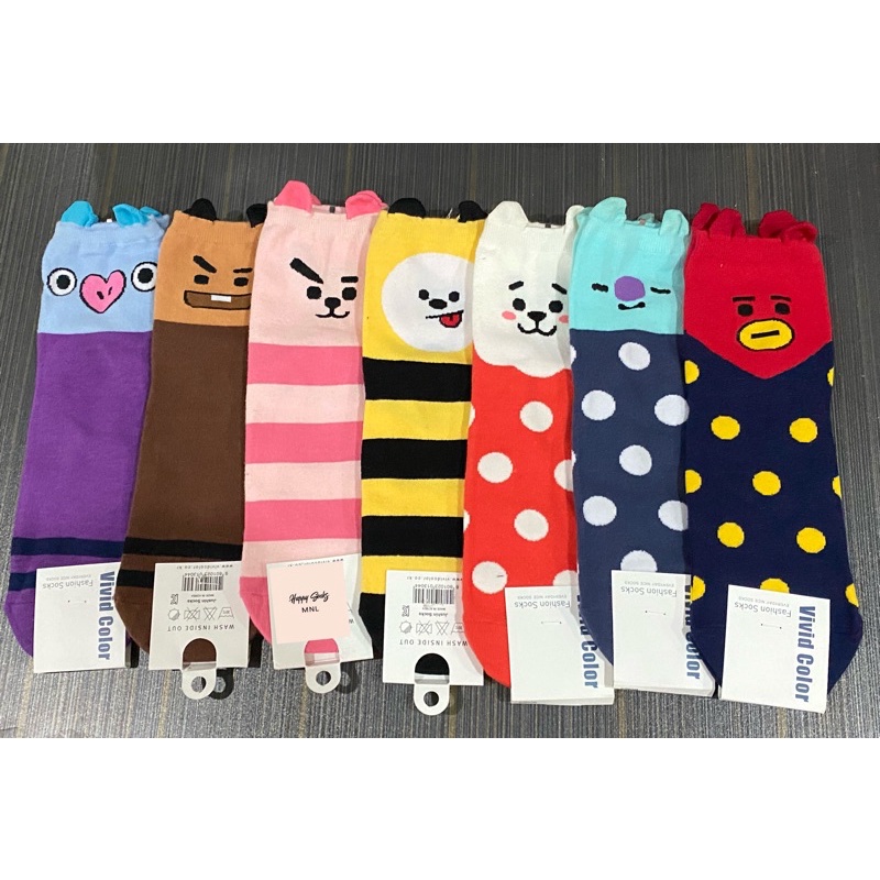 Korean Socks BTS KPOP Iconic Socks | Shopee Philippines