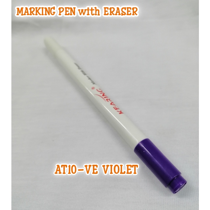 MAGIC PEN WITH ERASER SEWING MARKER FOR CLOTHES/GARMENTS | Shopee ...