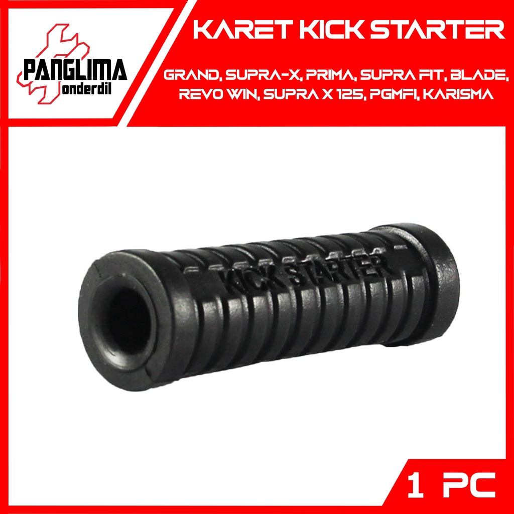 Rubber Kick Starter Honda Grand & Supra-X 125-X-Fit- & Revo Absolute ...