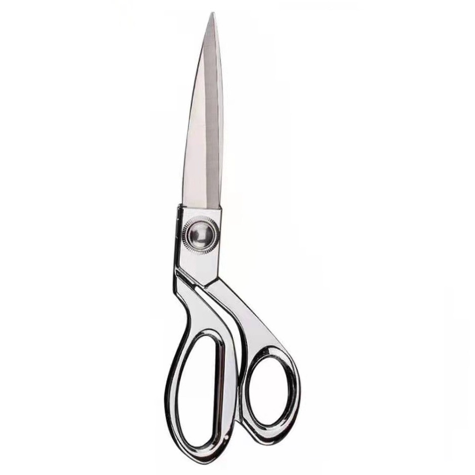 Professional Tailor Scissors Stainless Steel Fabric Cutting Silver ...