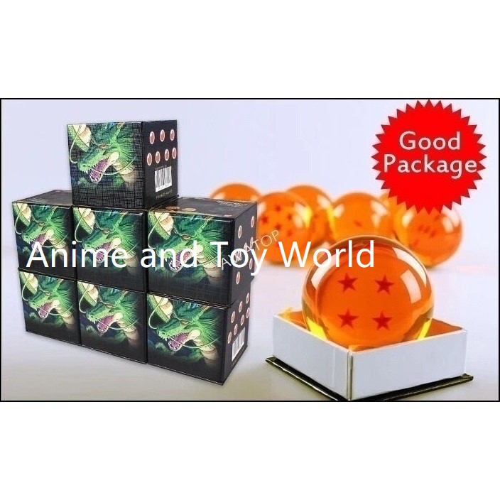 Dragon Ball Z DBZ 7.5cm Dragon ball Crystal Ball Big Collection Item ...
