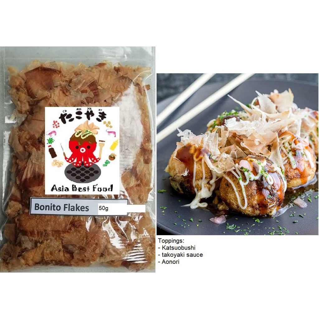Authentic Katsuobushi (Bonito Flakes) Repacked in reseable pack 50g ...
