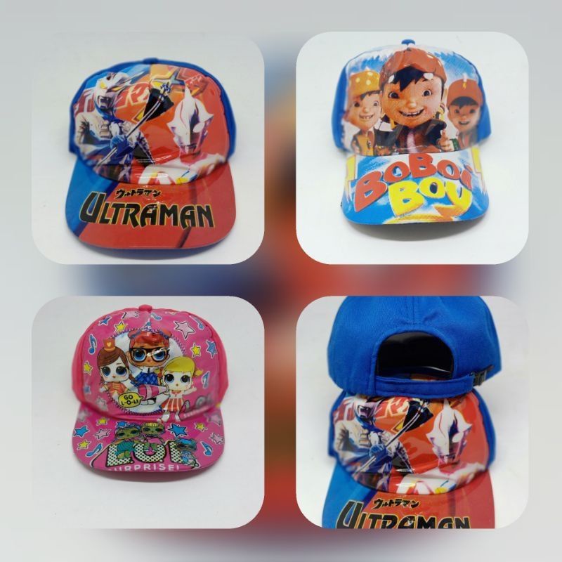 Mica Boy Hat meka Girl Boy Character (randoom Front Picture) | Shopee ...