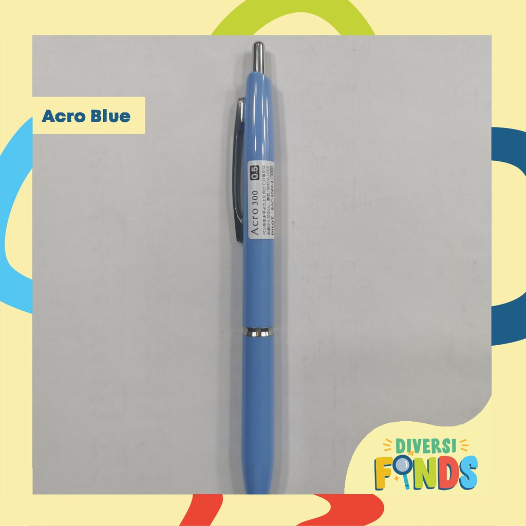 AUTHENTIC Pilot Acroball 300 Retractable Ballpen - BLACK Ink - 0.5mm ...