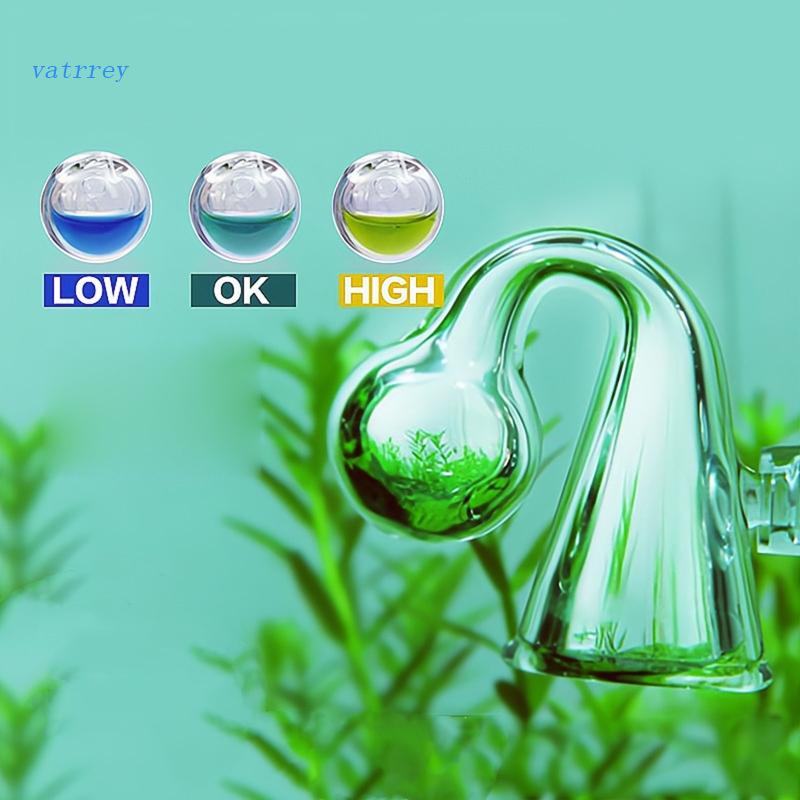 VA CO2 Fish Tank Checker Glass Drop Checker PH Monitor for Aquarium ...