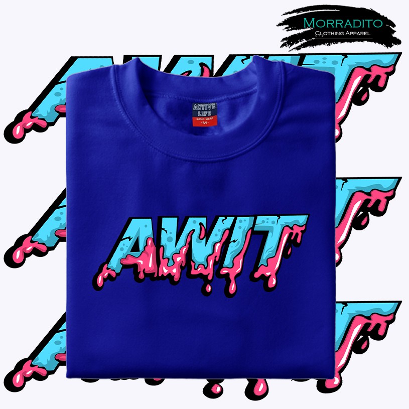AWIT NEW DESIGN TSHIRT (WITH FREEBIES) | Shopee Philippines