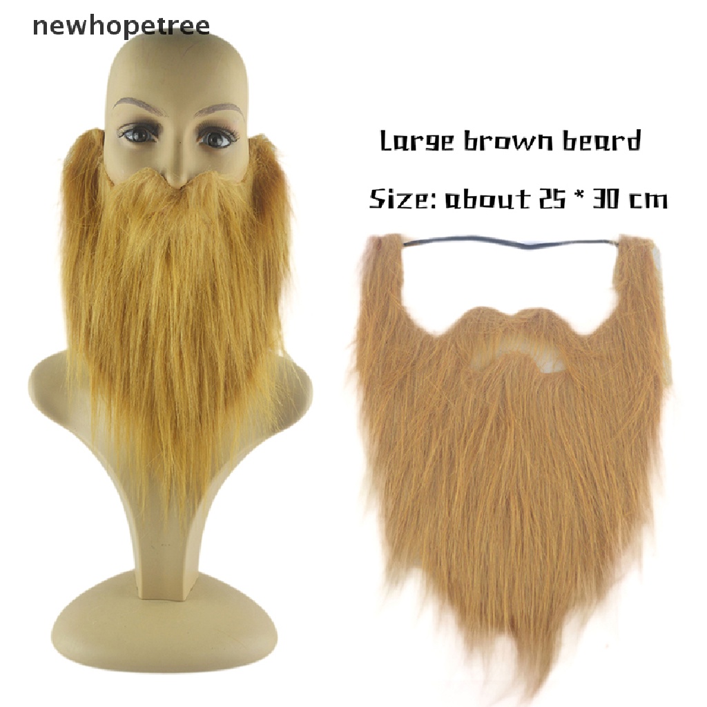 NTPH DIY Fancy Dress Fake Beard Long Fluff Beards Cosplay Costume Props Simulation NTT | Shopee ...