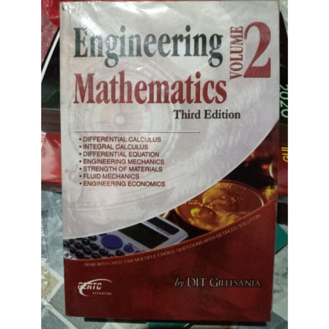 ENGINEERING MATHEMATICS VOLUME 2 | Shopee Philippines