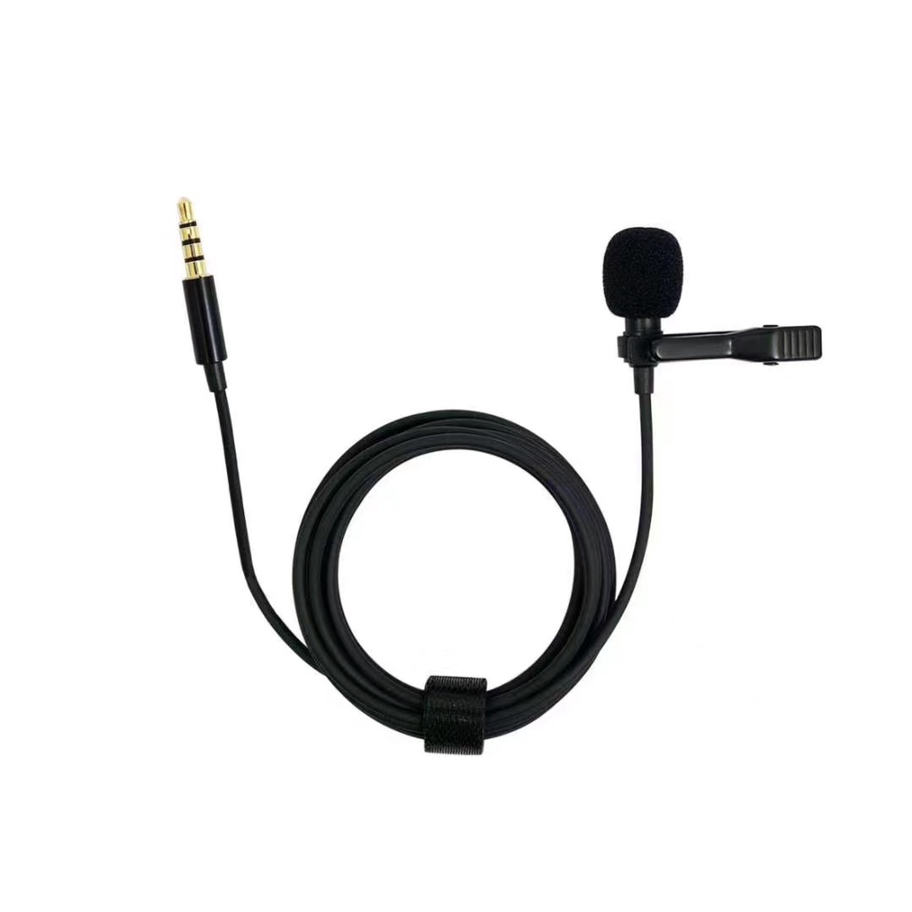 Mini microphone Wired mic 3.5mm Studio for Speech Home Video Vlogging ...