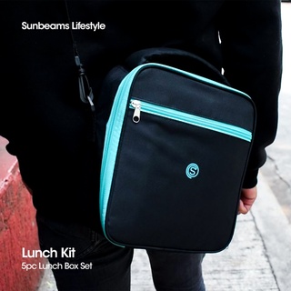 SLIQUE Lunch Box Thermal Bag | Insulated Tumbler | Cutlery Set | Cotton ...