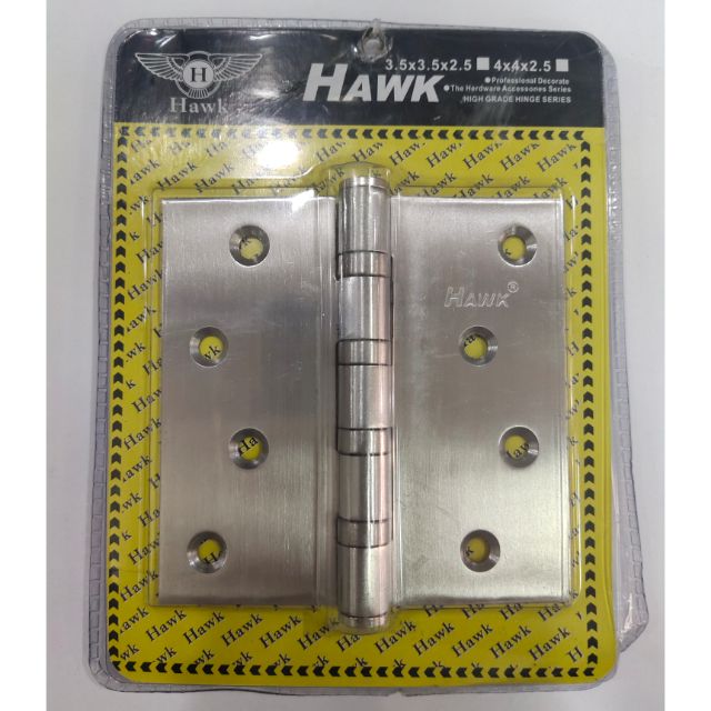 Hawk stainless 4x4 door hinges (2pcs.) with screw | Shopee Philippines