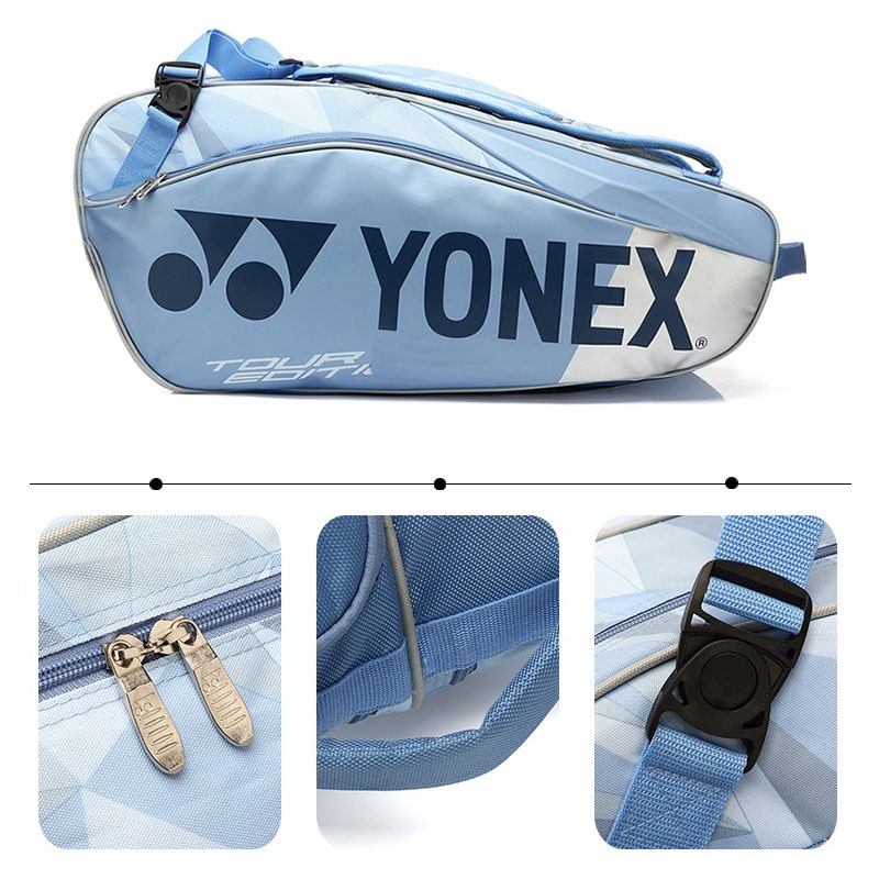 2022 YONEX Badminton Bag For Women Men With Shoes Compartment Max For 6 ...