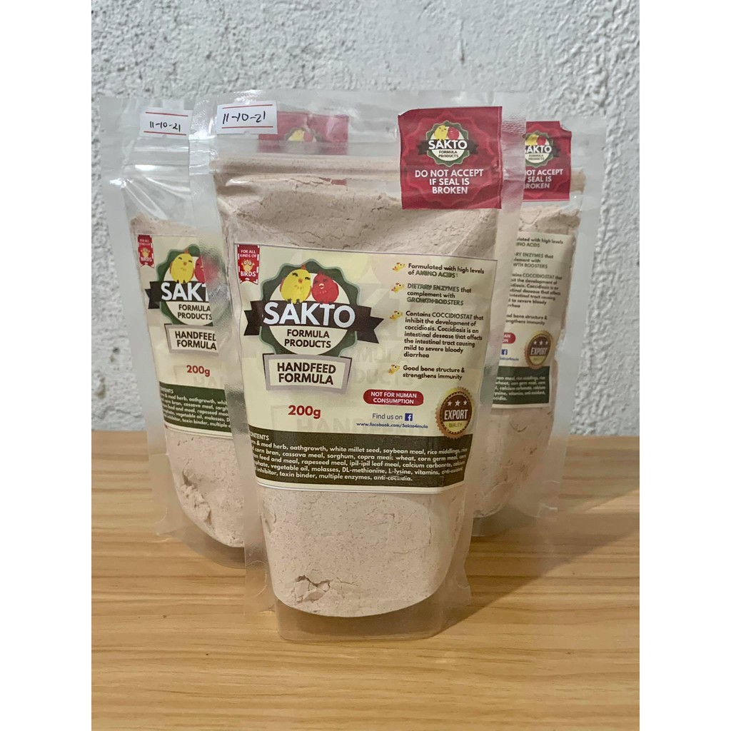 Sakto Handfeed Formula l Birds | Shopee Philippines