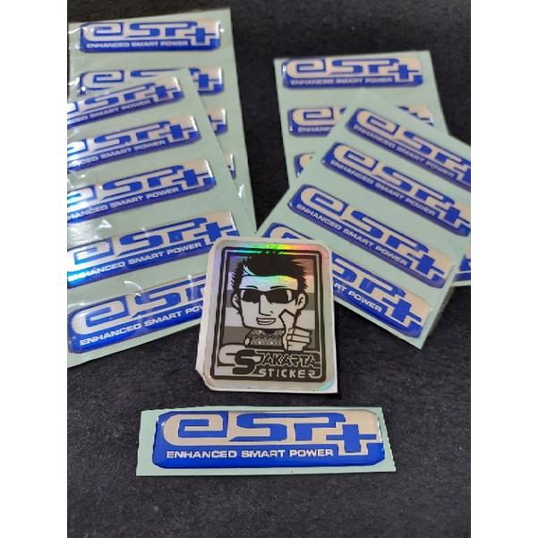 3d Embossed Esp+ Filter Emblem Sticker | Shopee Philippines