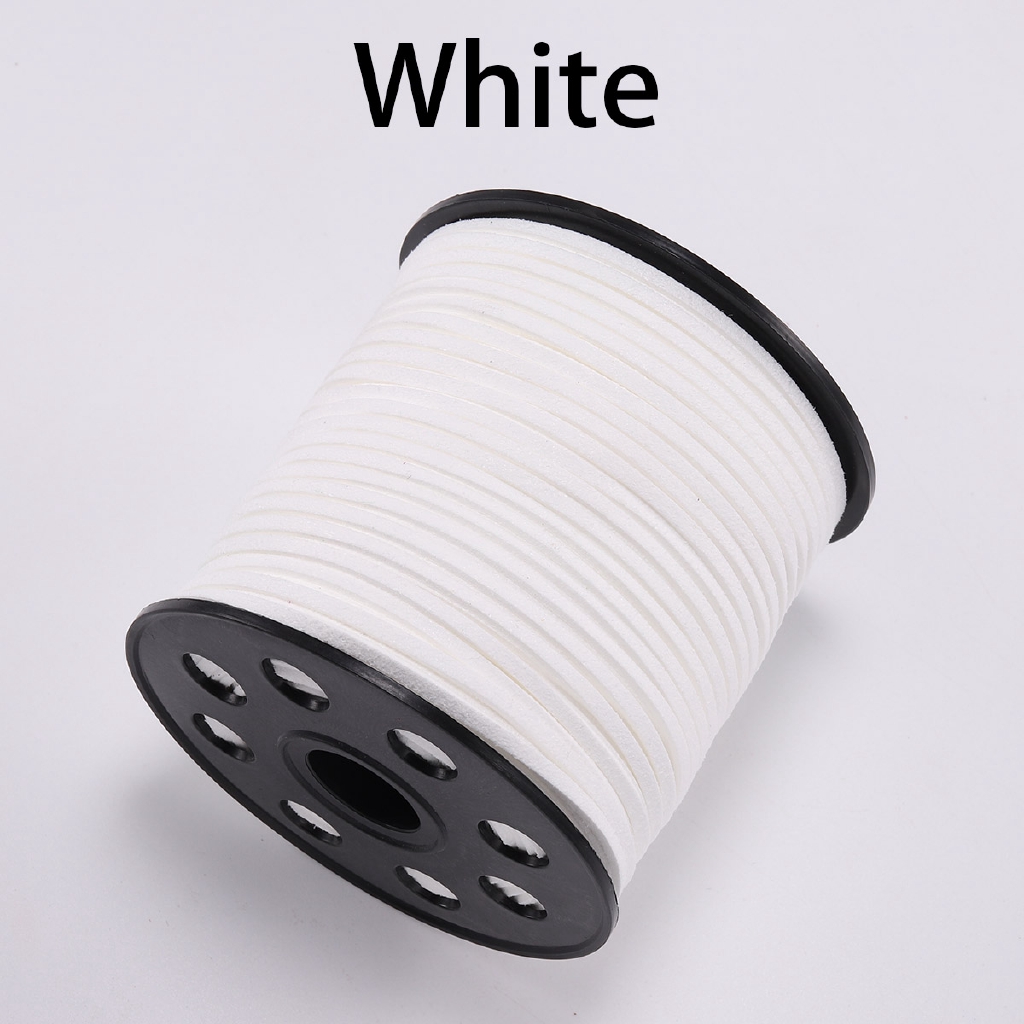 St.kunkka 10m/lot 2.5 mm Flat Faux Suede Braided Cord Korean Velvet ...