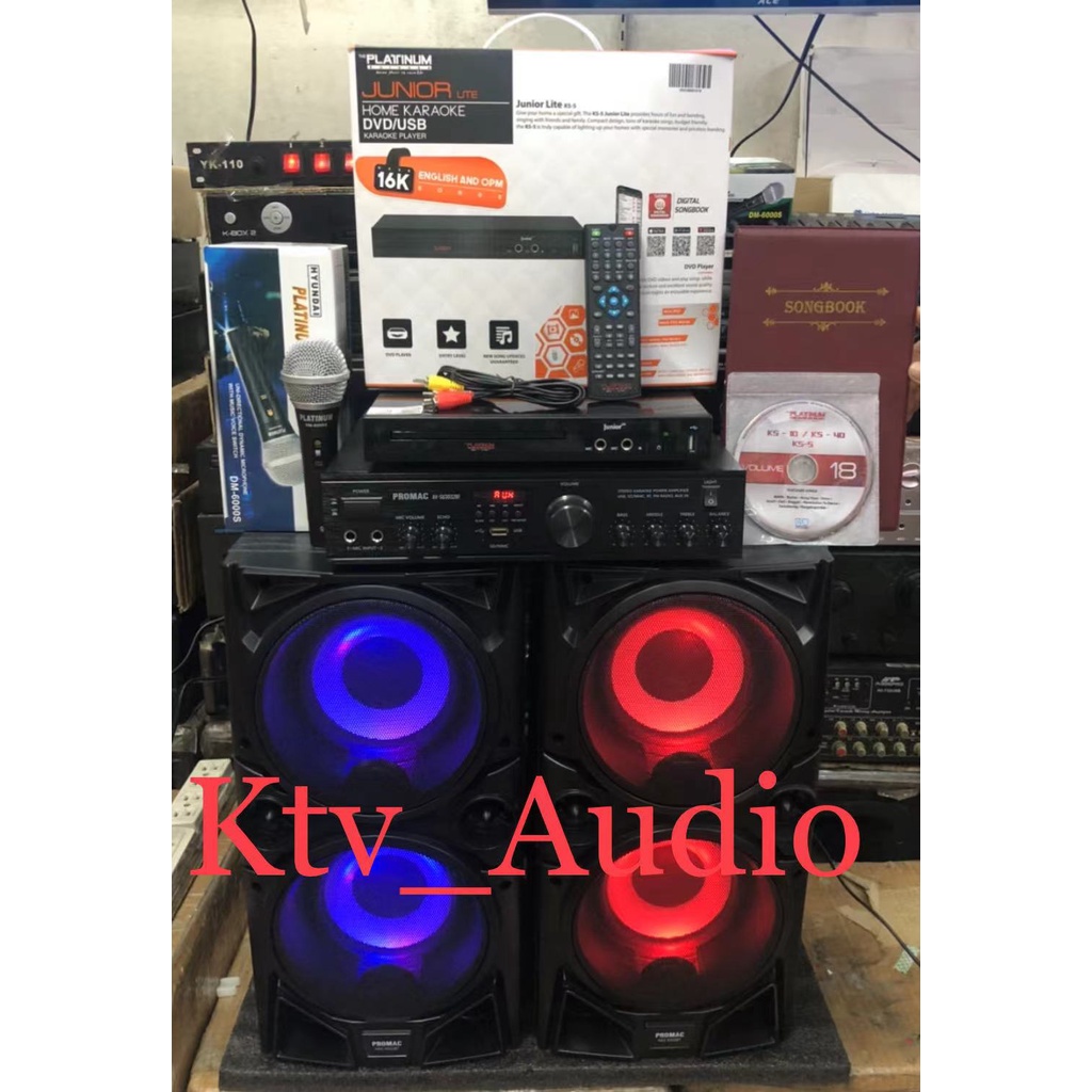 Karaoke Set The Platinum KS-5 with 17k songs with HAS-6532BT HOME ...