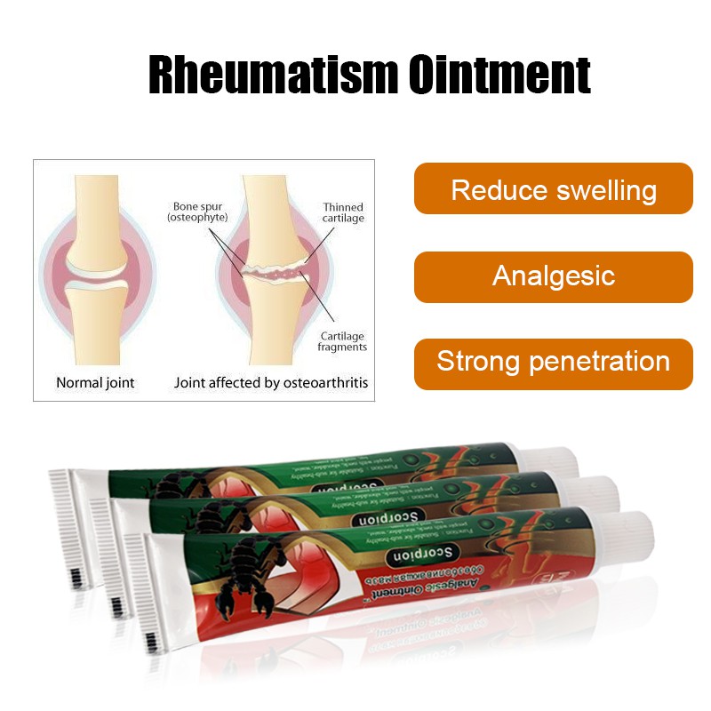 Knee Back Muscle Scorpion Venom Pain Relief Ointment Rheumatism ...