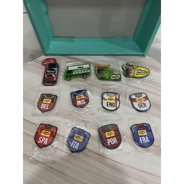 Nescafe / Milo / Maggi Football Team Fridge Magnet by Nestle | Shopee ...