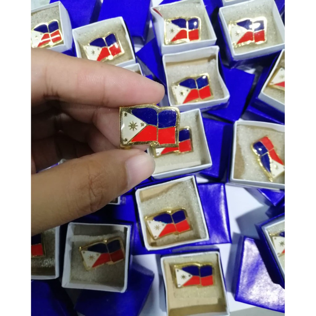 LOWEST COD Bagong Pilipinas Pin Philippine Flag Lapel Pin | Shopee ...