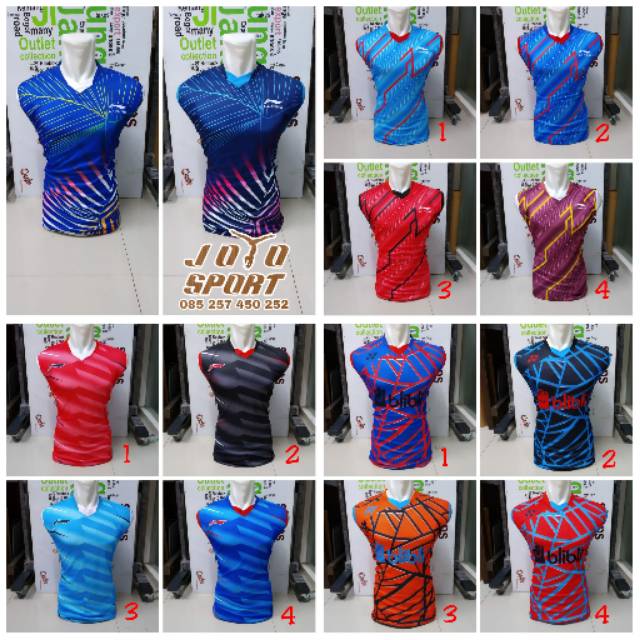 Badminton Singlet Tops | Shopee Philippines