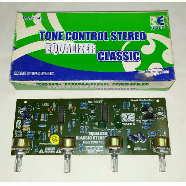 Classic Stereo Equalizer Tone Control Kit | Shopee Philippines