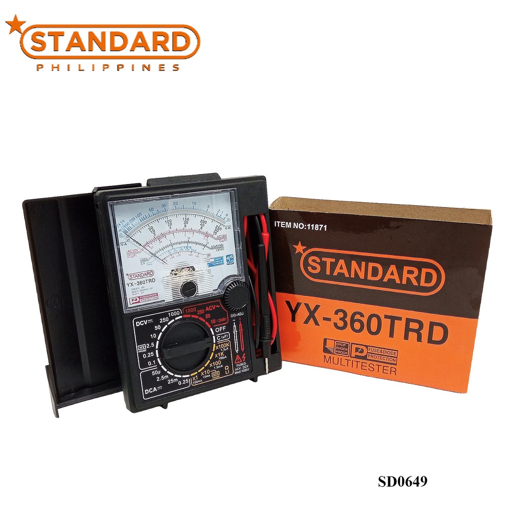STANDARD Multitester YX-360 high quality (SD0649) | Shopee Philippines