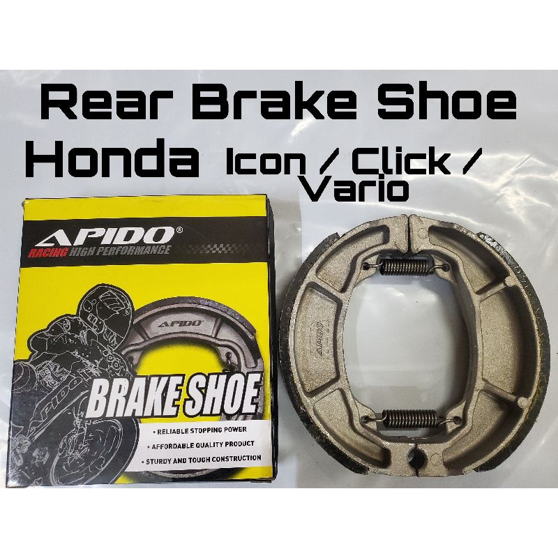 Honda Icon/Beat/Click/Spacy/PCX 150/Honda Scooter Vario Rear Brake Shoe ...