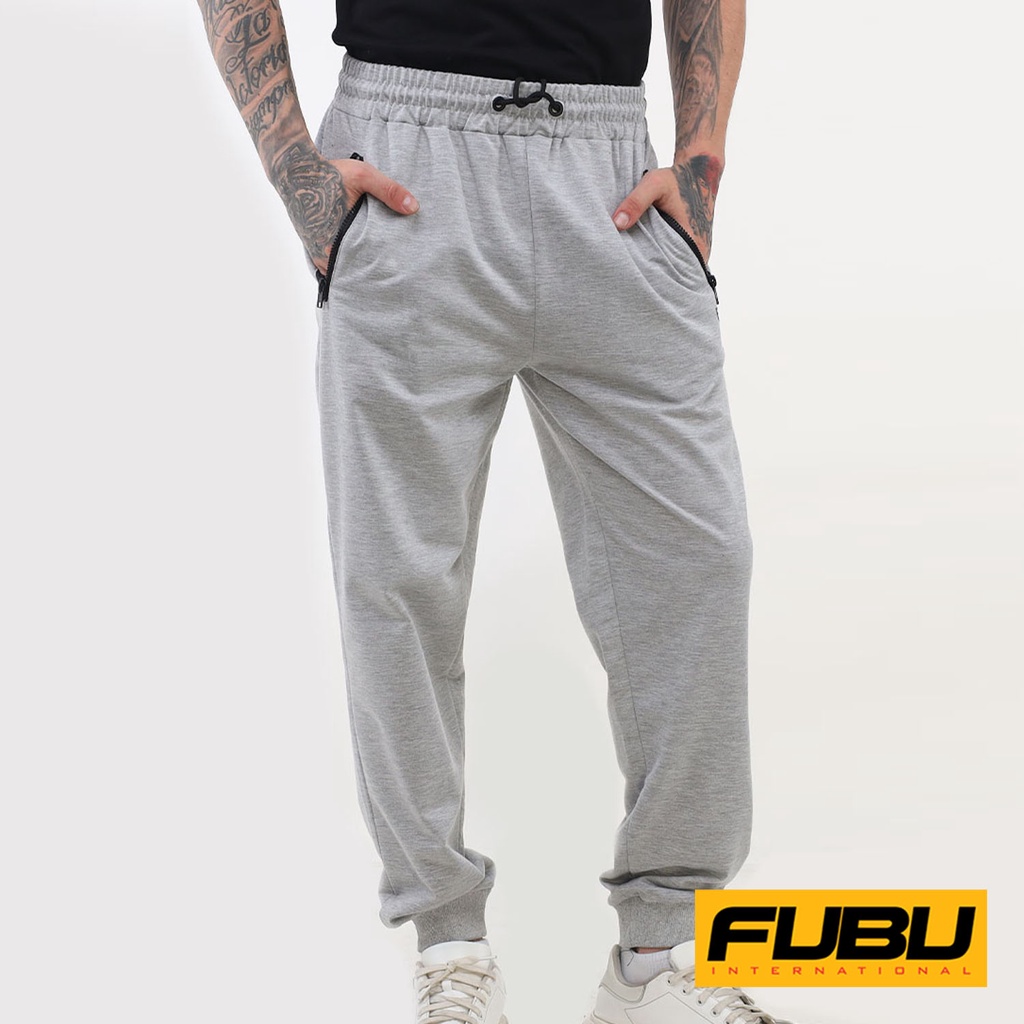 Fubu Fubu Boys Easy Pants Mens FSB41-0019 (Gray Melange) | Shopee ...