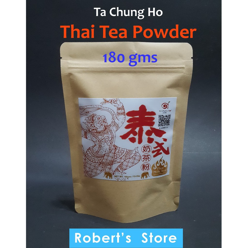 Repacked Thai Tea Powder Ta Chung Ho brand 180gms Sampler Size | Shopee ...