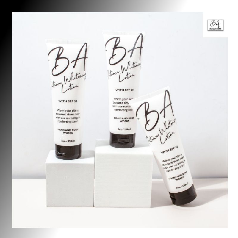 BA INTENSE WHITENING LOTION SPF50 (250ML) | Shopee Philippines