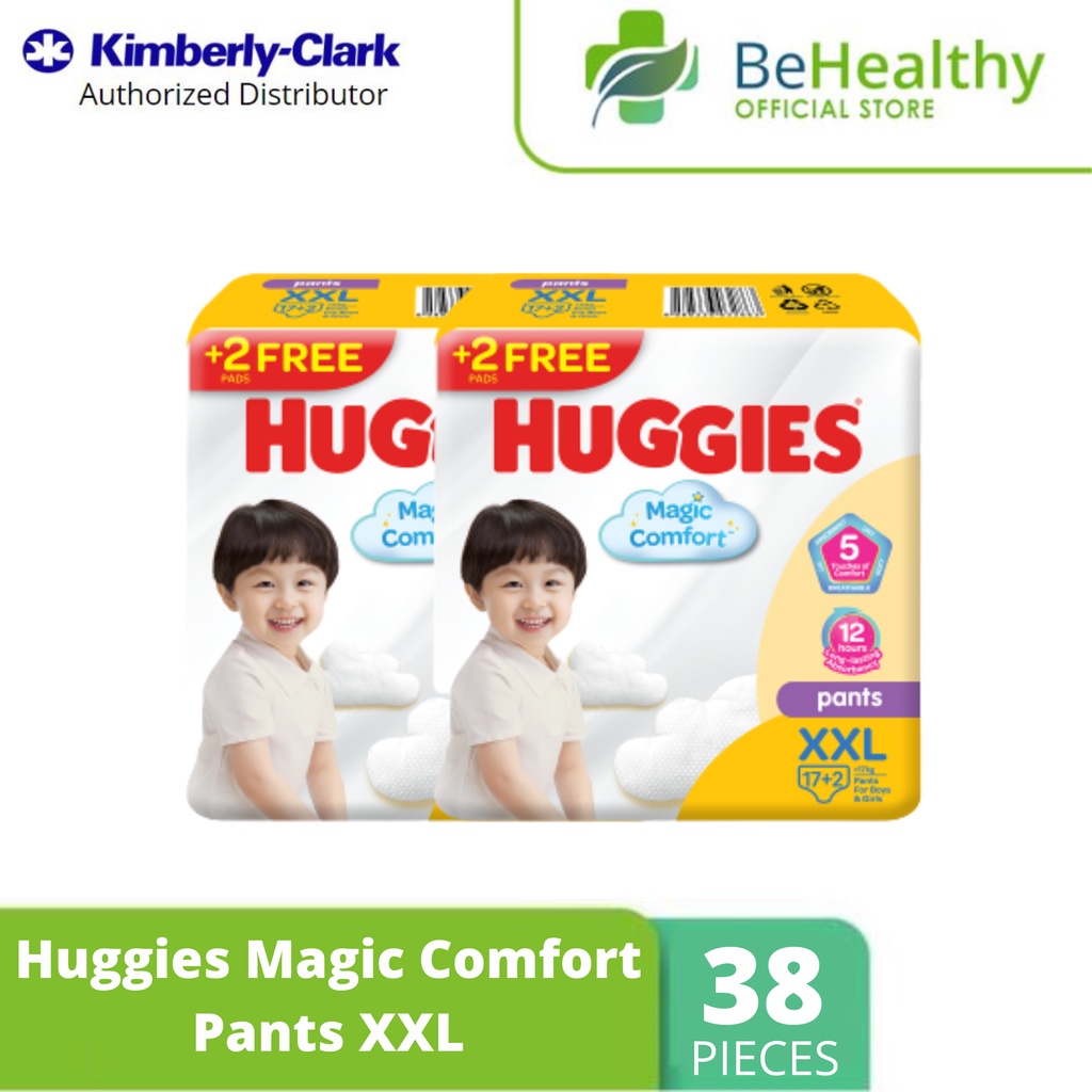 Huggies Magic Comfort Pants XXL (eco pack) - 38 pcs | Shopee Philippines