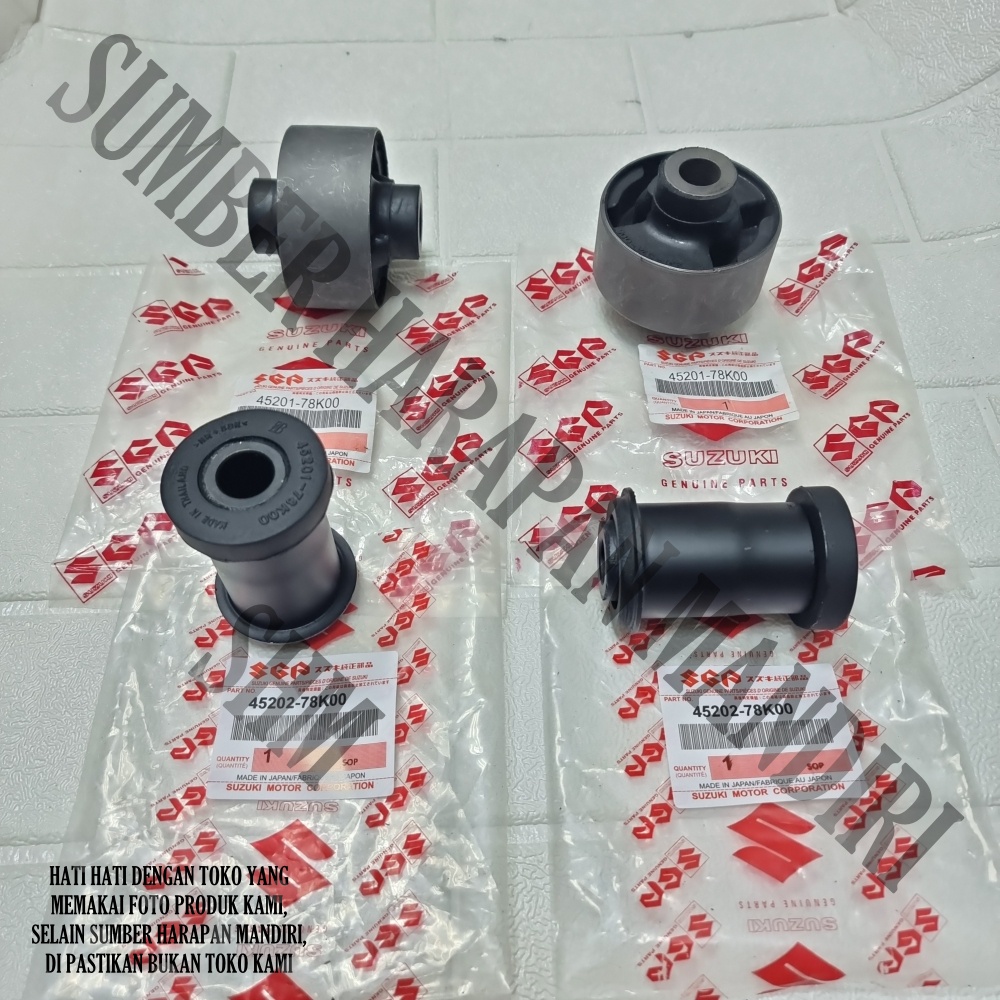 Grand Vitara Original Large Small Front Wing Lower Arm Bushings 2 Sets ...