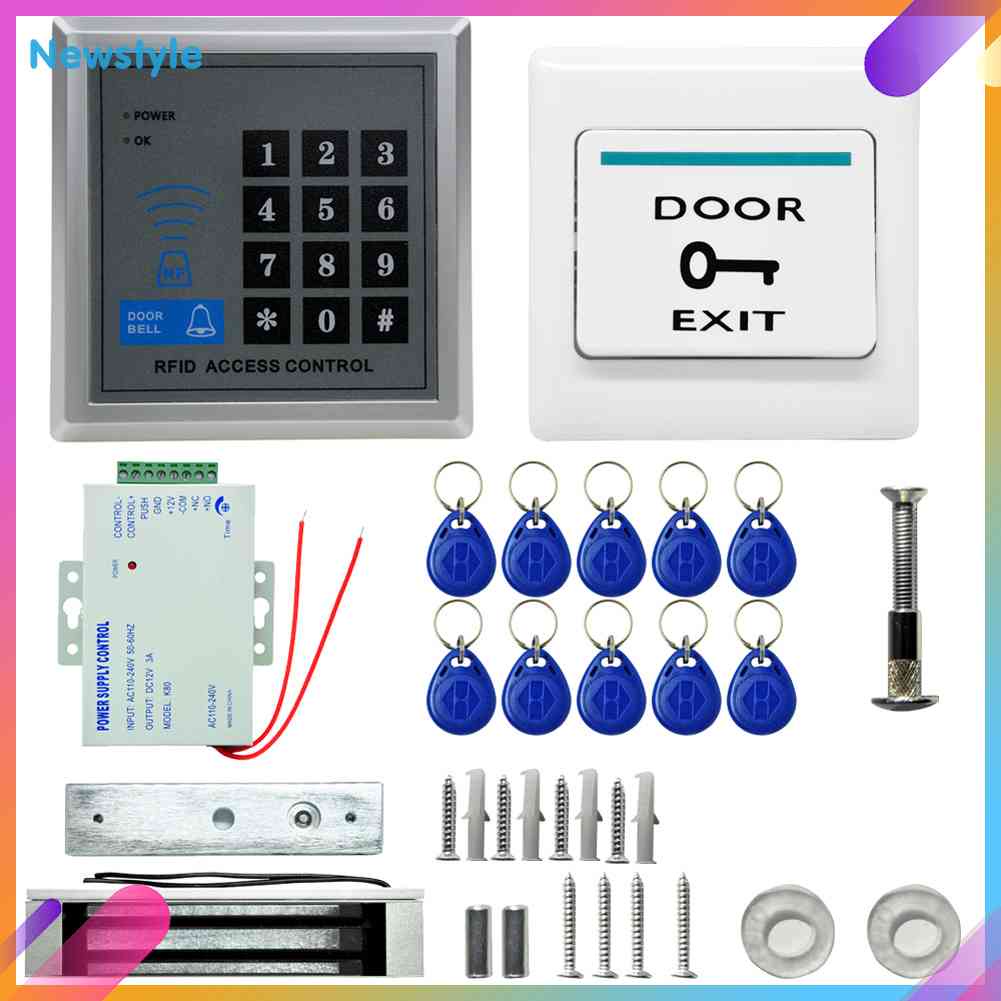 【In Stock】Smart Electric Gate Door Lock ID Card Password System ...