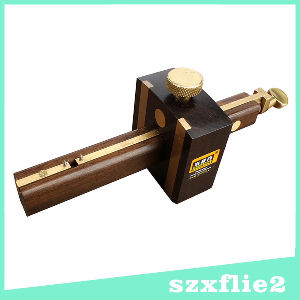 Wood Marking Gauge Wood Scribe Mortise Gauge With Brass Screw Measuring ...