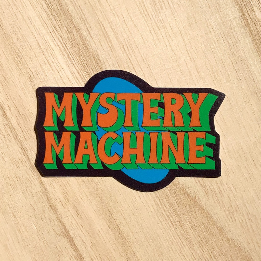 Mystery Machine | Vinyl Matte Solo Sticker | Andy Lam | Shopee Philippines