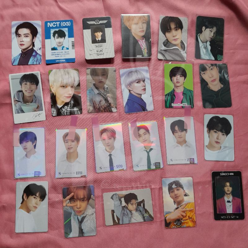 (2/2) Photocard PC DOYOUNG JAEHYUN JAEMING MARK JENO CHENLE RENJUN ...