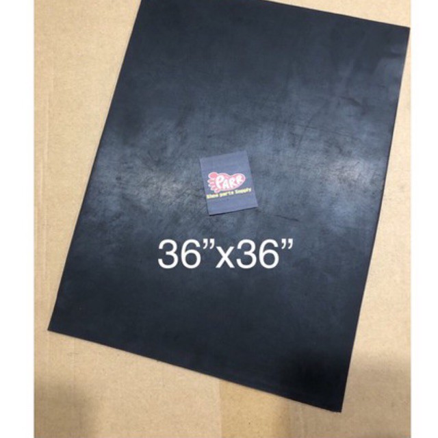Hard Rubber Sheet Plain (36in x 36in)(2mm & 6mm Approx thickness ...