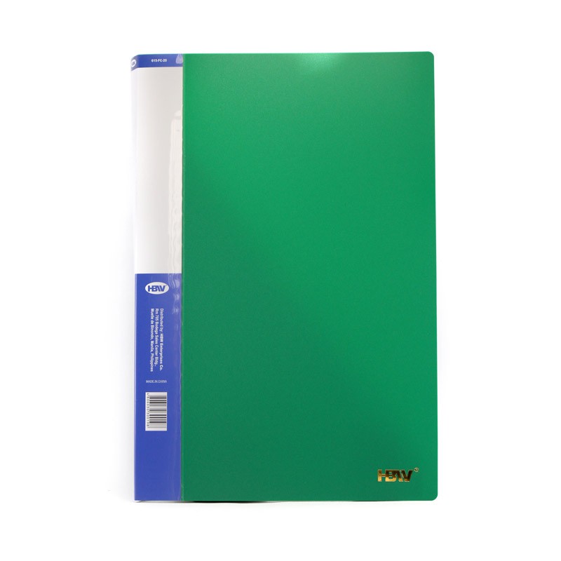 HBW Stitched Display Clear Book 615-FC-20 | Shopee Philippines