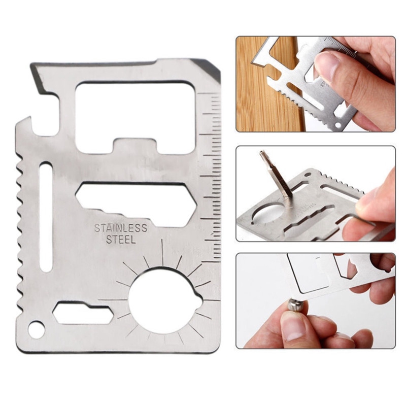 multipurpose multitool multifunction multi tool card pocket camp ...