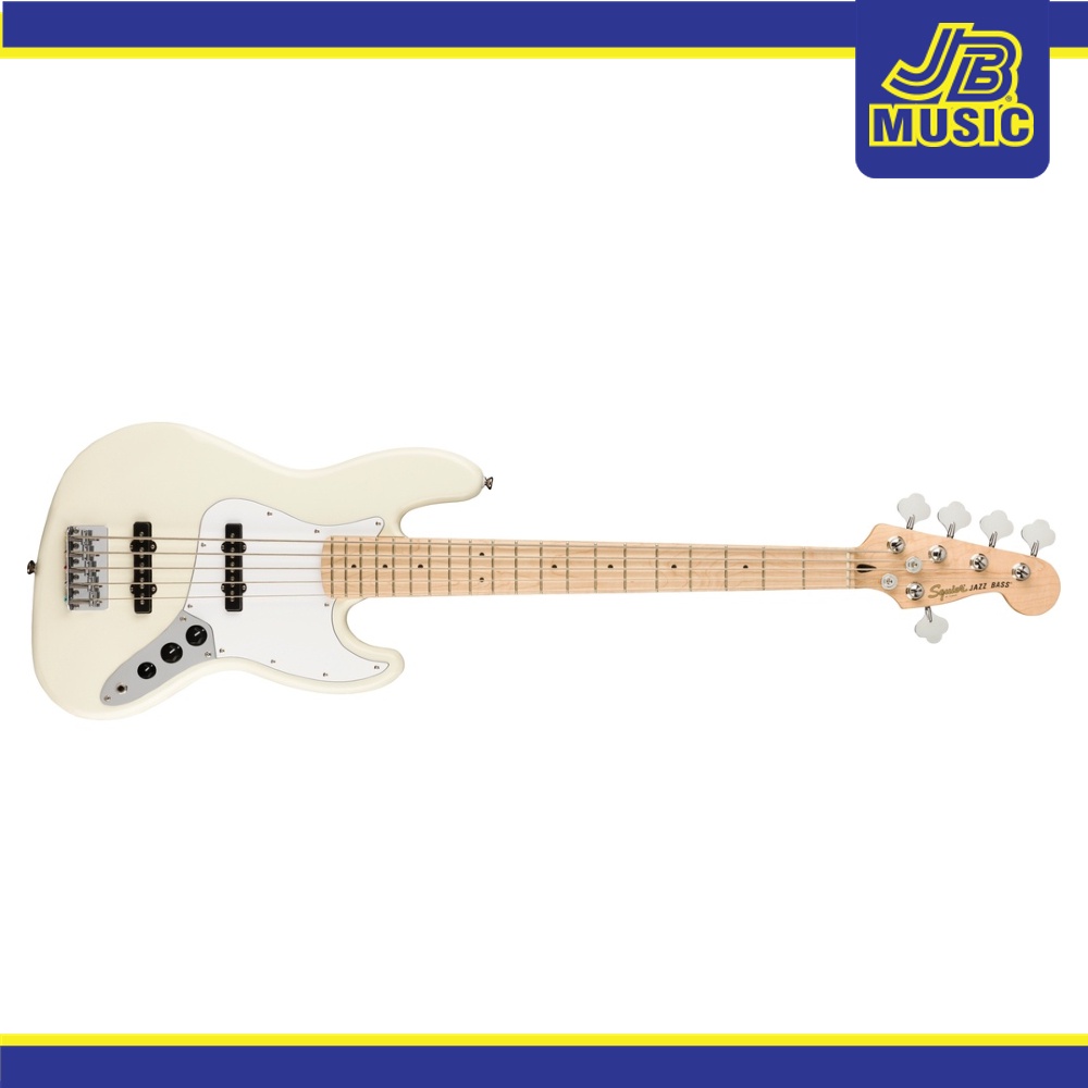 Squier by Fender - Affinity Series™ Jazz Bass® V Olympic White ...