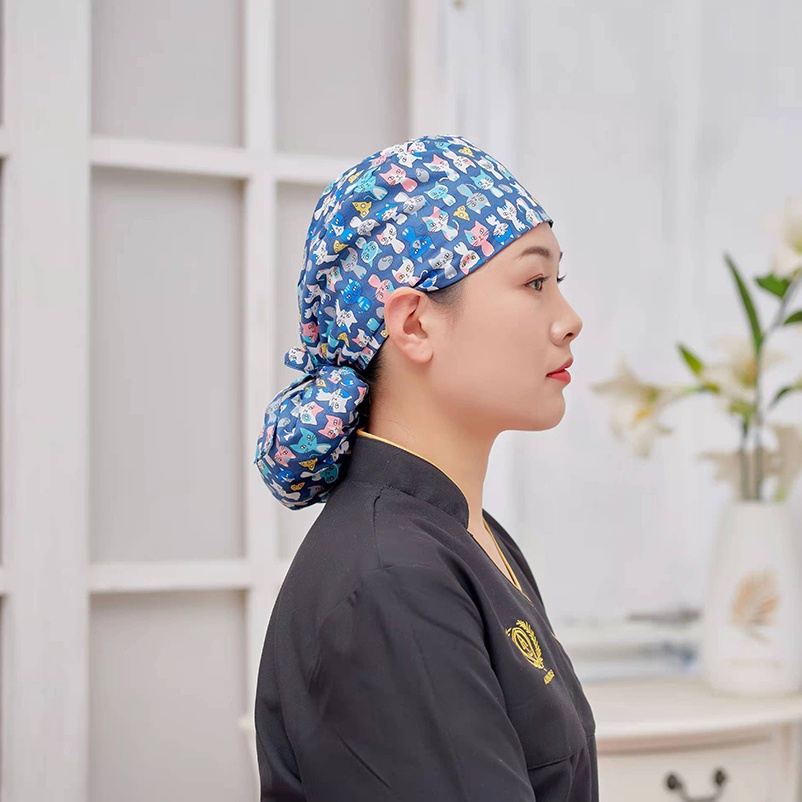 Doctor nurse surgical cap male beauty dentist outpatient work cap ...